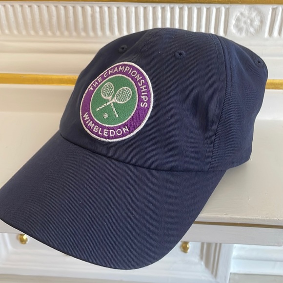 Wimbledon | Accessories | Wimbledon Championship Logo Baseball Cap Navy ...